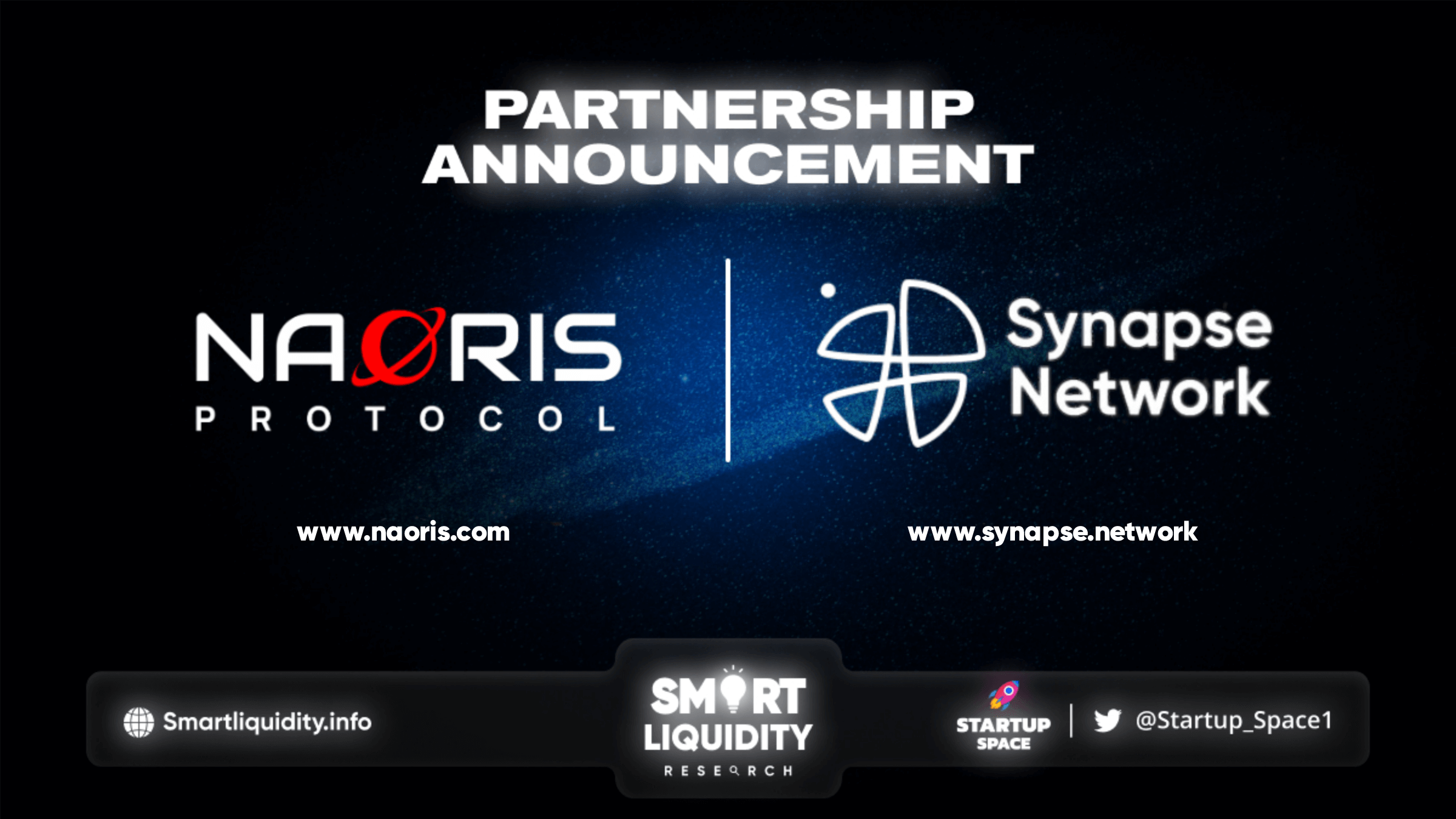 Naoris Protocol Partners with Synapse Network - Smart Liquidity Research