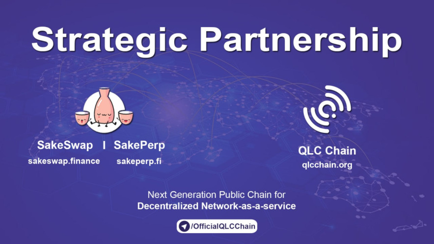 QLC Chain Announced Strategic Partnership With Sake Swap And Sake Perp ...
