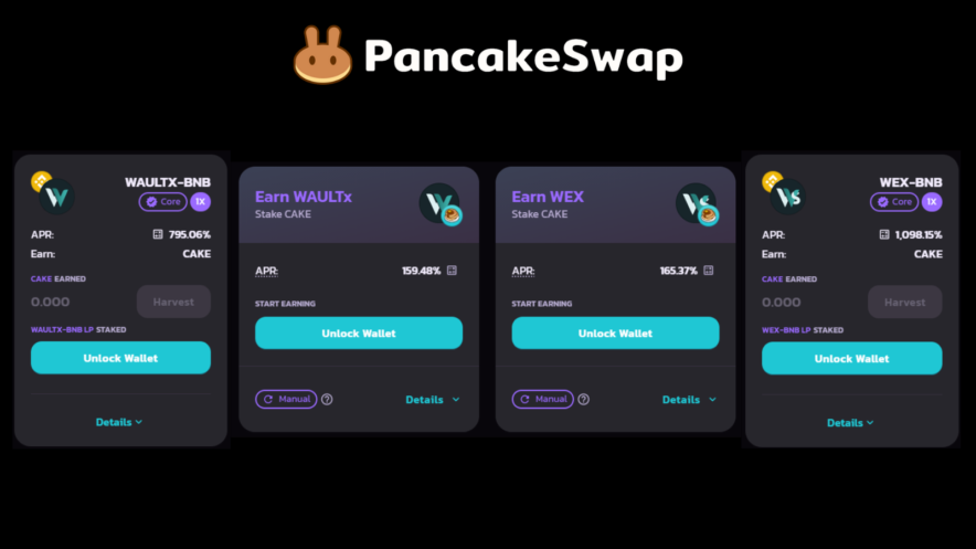 Wault Finance Farm And Syrup Pool Are Now Live On PancakeSwap - Smart ...