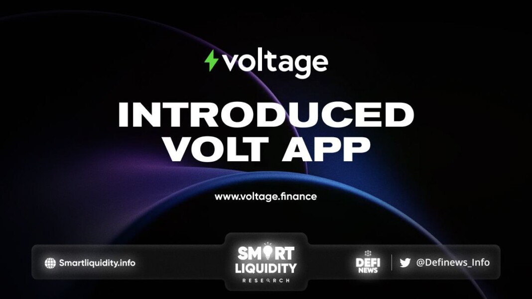 Introducing The Volt App - Smart Liquidity Research